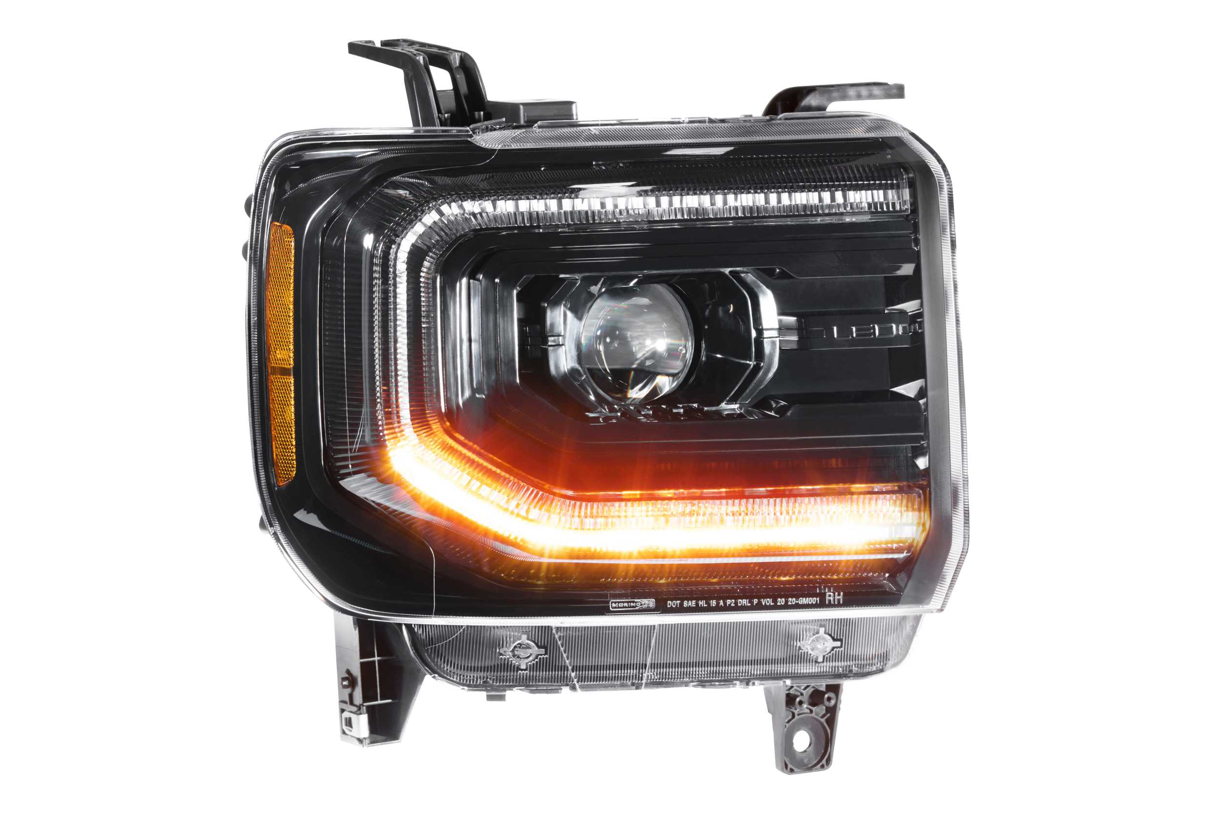 GMC Sierra 1500 14 18 Morimoto XB LED Headlights TRS LF544